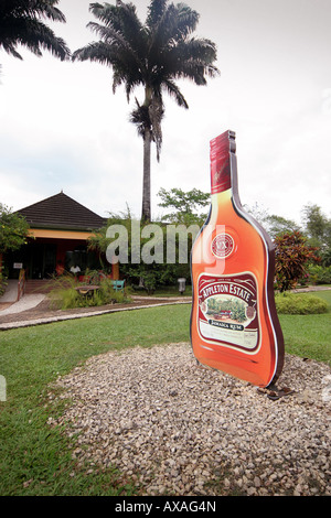 ENTRANCE TO THE APPLETON ESTATE RUM DISTILLERY JAMAICA THE CARIBBEAN ...