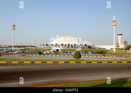Sharjah airport terminal buildings in the United Arab Emirates Stock ...