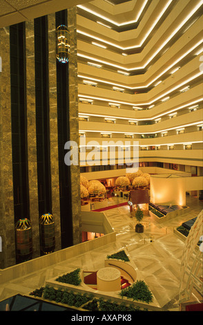 Qatar, Doha, hotel "Sheraton", lobby, the Near East, capital, building ...