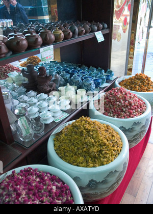 Chinese teashop, Shanghai, China Stock Photo - Alamy