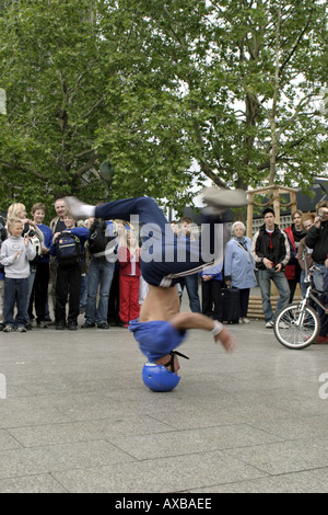 Break dance street performance, Berlin, Germany Stock Photo - Alamy