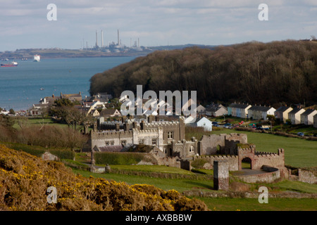 Dale Castle, Dale, Pembrokeshire, West Wales Stock Photo - Alamy