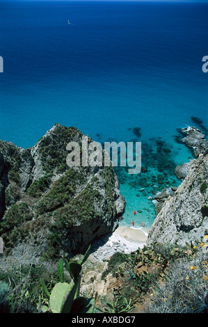 Capo Vaticano, Beach from Tropea Calabria, Italy Stock Photo - Alamy