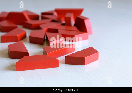Trapezoid Math Manipulatives Stock Photo - Alamy