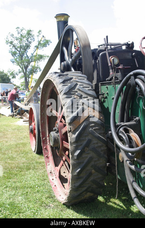 steam tractor engine power sawmill buzz saw wheels lambeth country show ...