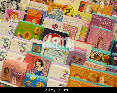 Birthday Cards Meaning Best Wishes And Congratulation Stock Photo - Alamy