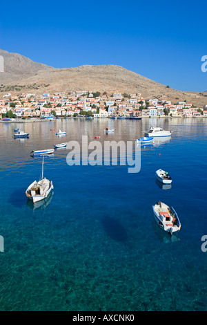 Chalki island near Rhodes, Greece Stock Photo - Alamy