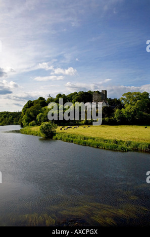 River Blackwater, Ballyhooly Castle, County Cork, Ireland Eire Irish ...