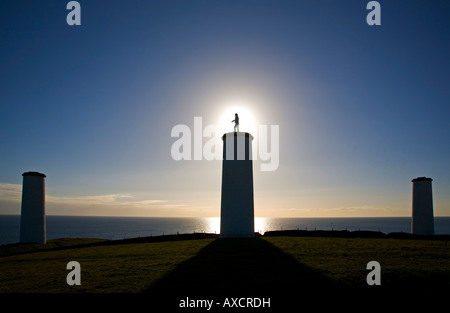 The Metal Man, Great Newtown Head, Tramore, Co Waterford, Ireland Stock ...