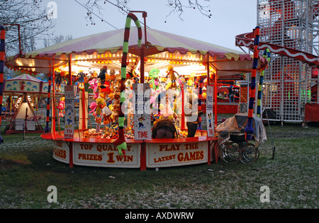 A Fairground stall where you win a prize every time at a village fete ...