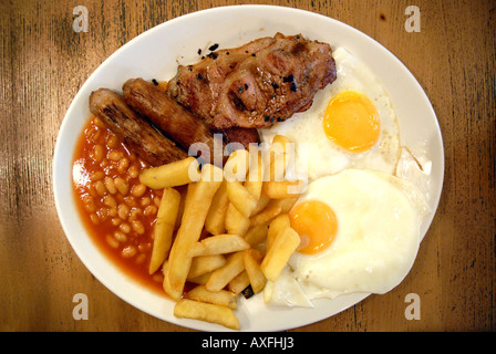 The Full Monty, English breakfast in a tin Stock Photo - Alamy