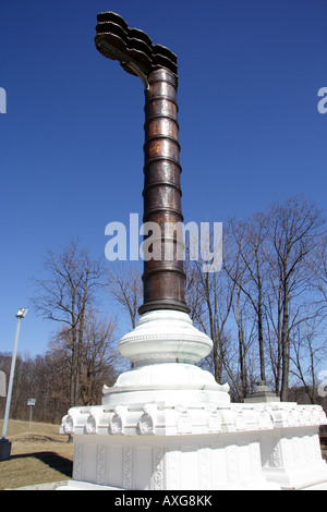 The Hindu Temple of Greater Chicago. Rama Temple Stock Photo - Alamy