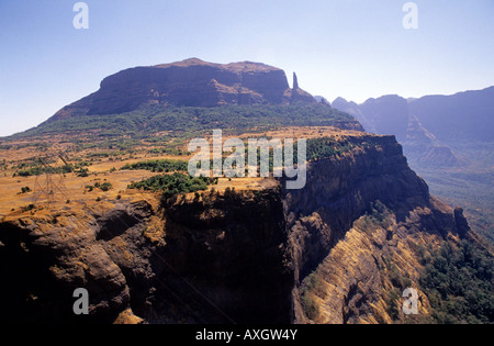 Jivdhan hill fortress, Junnar, Maharashtra, India Stock Photo - Alamy
