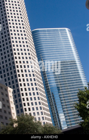 Stunning buildings in Downtown Houston Texas TX USA Stock Photo - Alamy