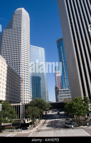 Stunning buildings in Downtown Houston Texas USA Stock Photo - Alamy