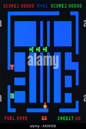 Route 16 Tehkan Sun Electronics Corp Centuri 1981 Vintage arcade ...