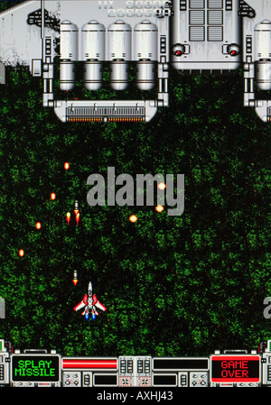 Strike Gunner S T G STG Athena Co Ltd Tecmo 1991 Vintage arcade ...