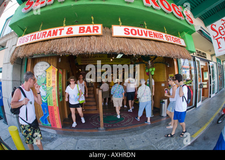 Shopping Mall in Georgetown, Grand Cayman, Cayman Islands Stock Photo ...