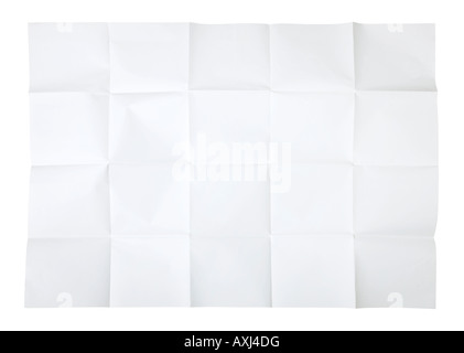Blank unfolded map background insert your own design Stock Photo - Alamy