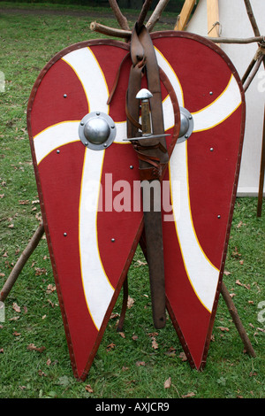 Norman knight, 1066 Battle of Hastings re-enactment. East Sussex Stock ...
