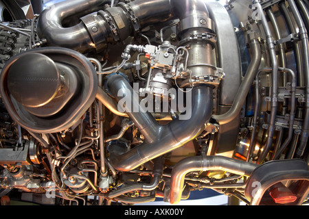 Pratt and Whitney aero engine Stock Photo - Alamy