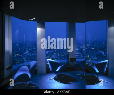 Vertigo bar Tower 42 London Stock Photo - Alamy