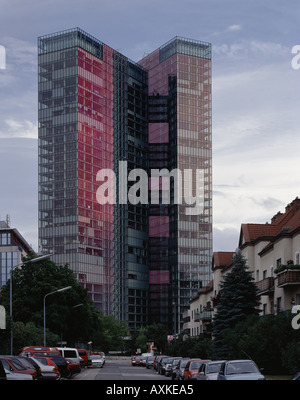 TWIN TOWER, MASSIMILIANO FUKSAS, VIENNA, AUSTRIA Stock Photo - Alamy
