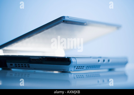 A close up shot of a open laptop Stock Photo - Alamy