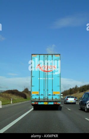 An Argos delivery truck Stock Photo - Alamy