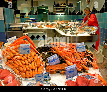 "Paris France" "Fish Store" "Poissonnerie" "L'Ocean" "fish display ...