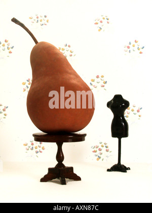 Comparing body shapes Stock Photo - Alamy