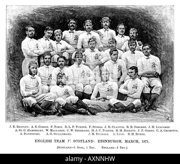 Scotland First Rugby Team photograph for the first ever rugby ...