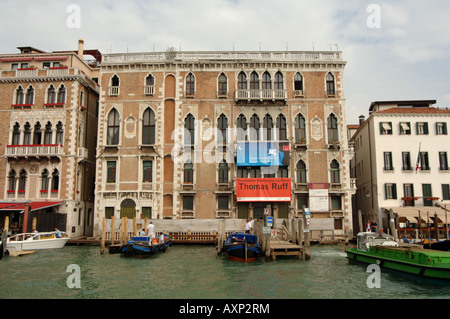 Palazzo Giustinian Canal Grande Venice Italy Stock Photo - Alamy