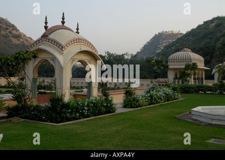 Gazebo in The 18th Century Vidyadhar Garden near Jaipur Rajasthan India ...