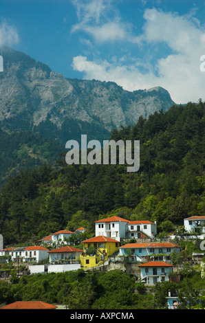 Potamia, Thassos, Greece - Mountain village Potamia on the island of ...
