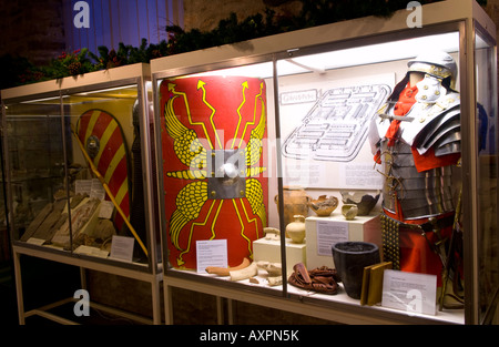 Inside the British Museum Roman Britain Gallery, London, England, UK ...