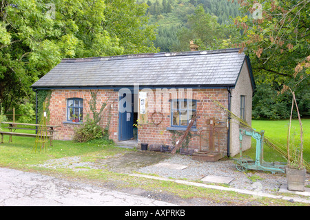 Willow Building Meirion Mill Dinas Mawddwy North West Wales Stock Photo ...