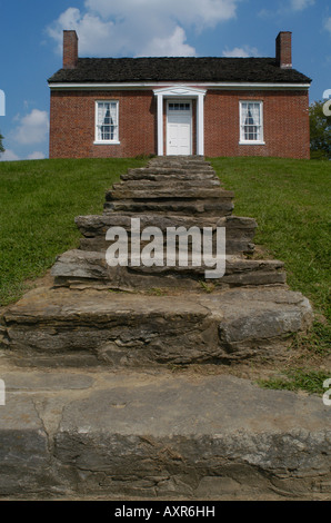Rankin house stairs steps underground railroad Ripley ohio Stock Photo ...