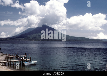 Viewpoint at Lake Atitlan, Guatemala Stock Photo - Alamy