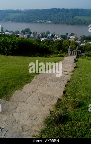 Rankin house underground railroad Ripley ohio Stock Photo - Alamy
