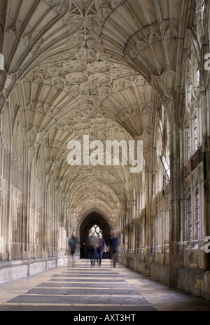 Gloucester Cathedral Crypt Stock Photo - Alamy