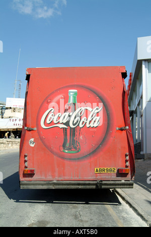 coca cola red wagon vehicle coke Stock Photo - Alamy