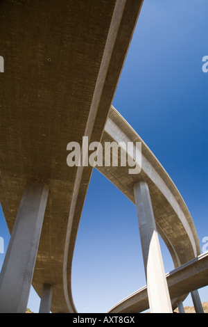 5 Freeway and 14 Freeway interchange Los Angeles California United ...