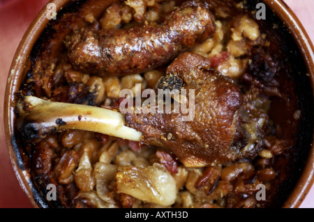 Carcassonne the local specialty called Cassoulet Stock Photo - Alamy