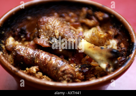 Carcassonne the local specialty called Cassoulet Stock Photo - Alamy