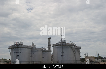 Oil Refinery At Seria, Brunei Stock Photo - Alamy