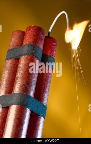 Sticks of dynamite with timer Stock Photo: 24144726 - Alamy