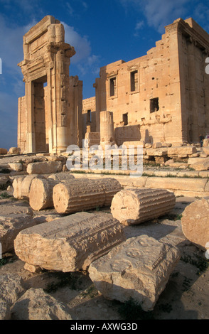 Palmyra, Syria, Temple of Bel. 2nd Century Roman ruins. UNESCO World ...