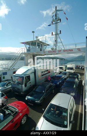 MV Sound of Shuna, a car ferry operated by Western Ferries on the ...