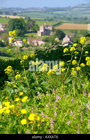 Somerset, Englishcombe Village Stock Photo - Alamy